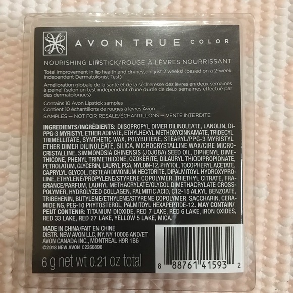 Avon | Makeup | Avon Tru Color Lipstick Sample Pack | Poshmark